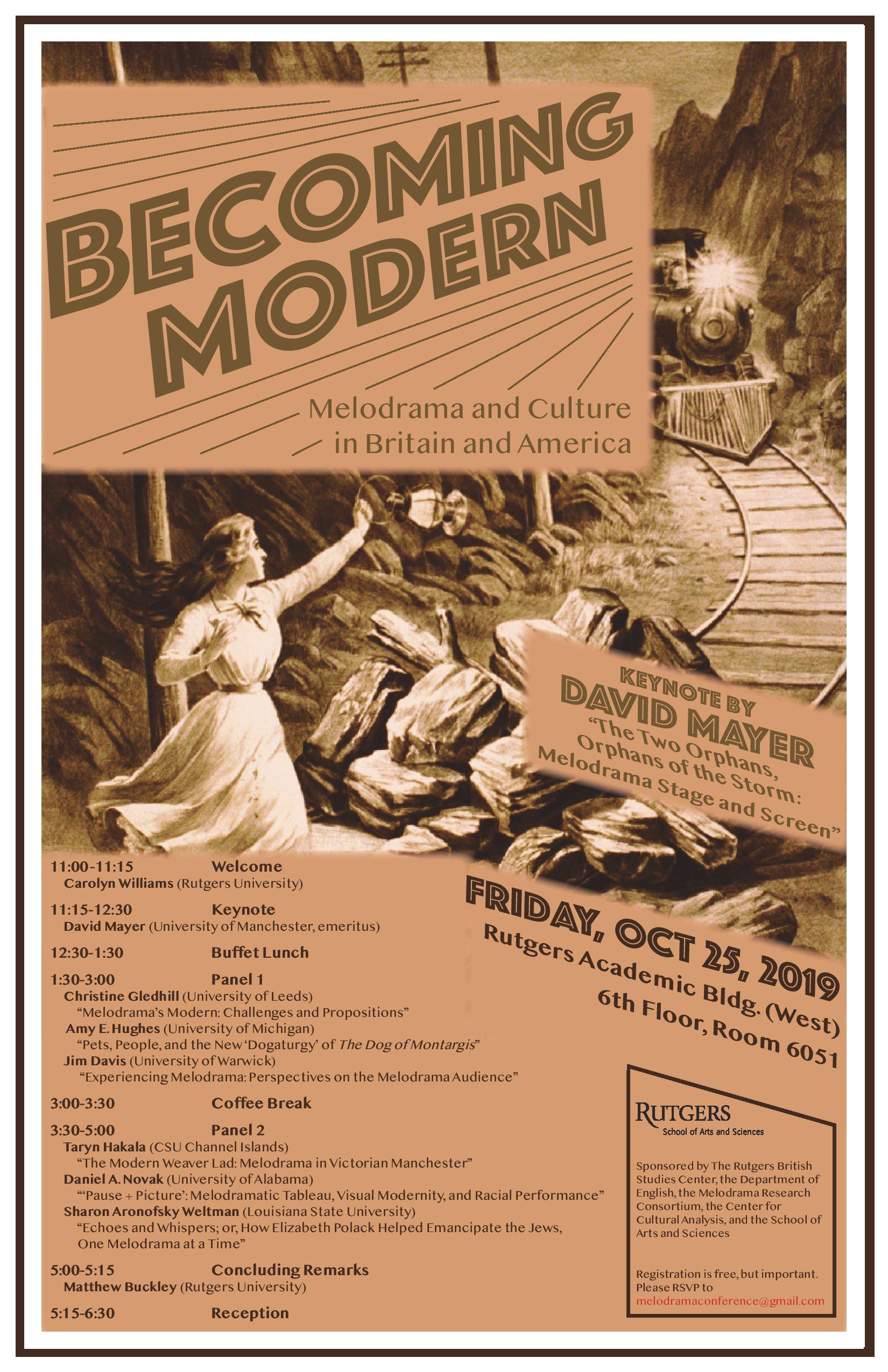 Becoming Modern Conference | Melodrama Research Consortium